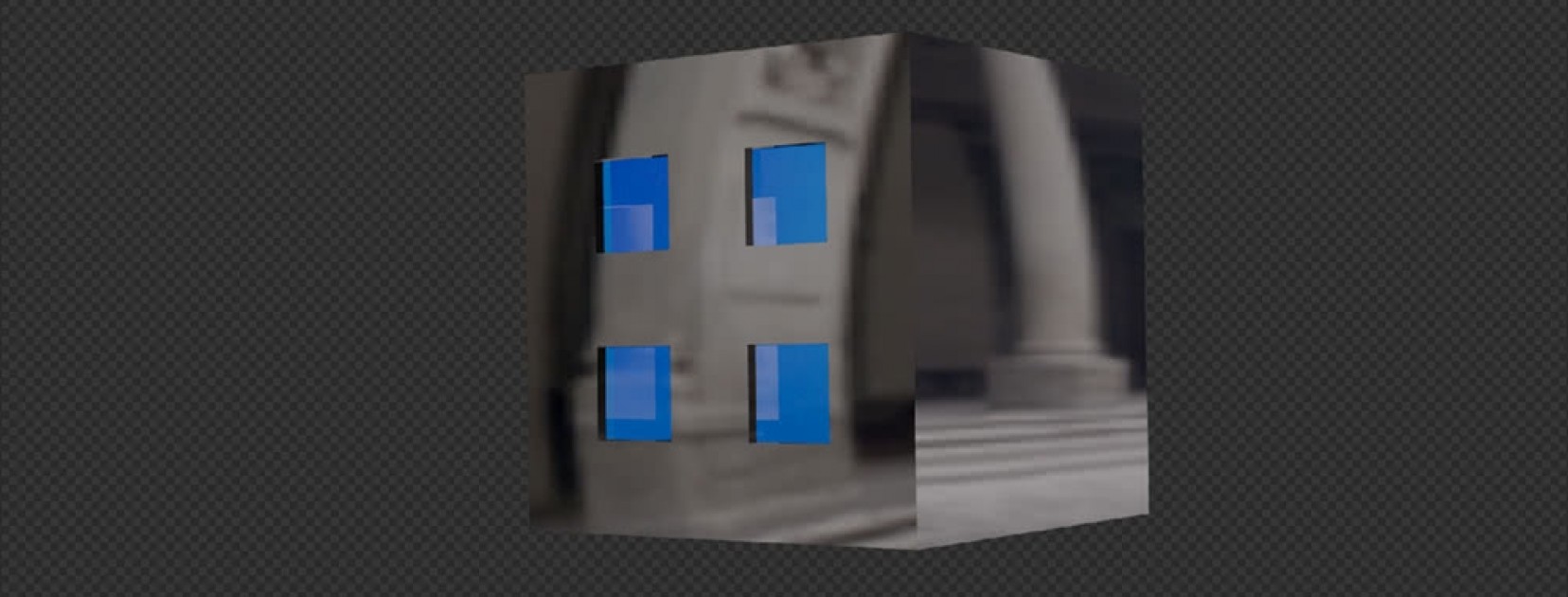 Blender: Adding reflections to only part of an object