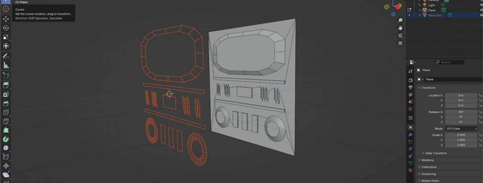 How To Use The Knife Project Tool In Blender Correctly