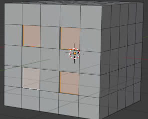 Blender: Adding reflections to only part of an object