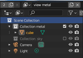 Blender: Adding reflections to only part of an object