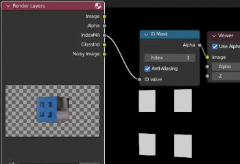 Blender: Adding reflections to only part of an object