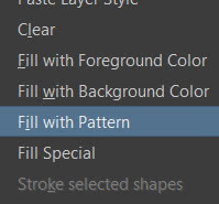 How to use patterns in Krita