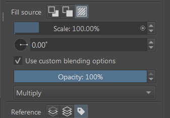 How to use patterns in Krita