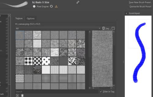 How to use patterns in Krita