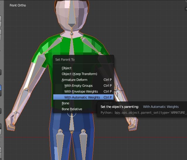 Cómo Rig Un Personaje Low Poly Con Blender 3d [esp]